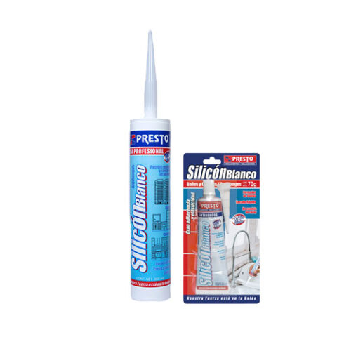 SILICÓN BLANCO 100% | Presto